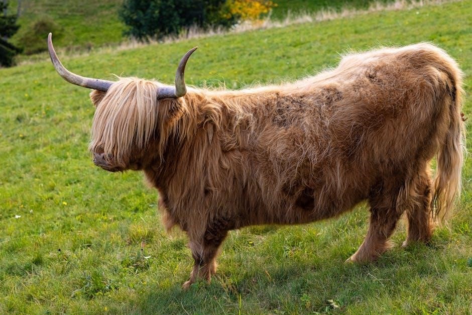 Cute & Fluffy Highland Cow Crochet: FREE Pattern!